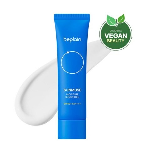 Beplain Sunmuse Moisture Sunscreen SPF50+ PA++++ 50ml - testerkorea