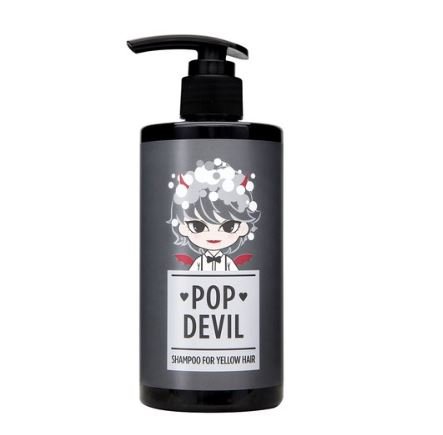 moeta POP Devil Shampoo For Yellow Hair 300ml [Gray] - testerkorea