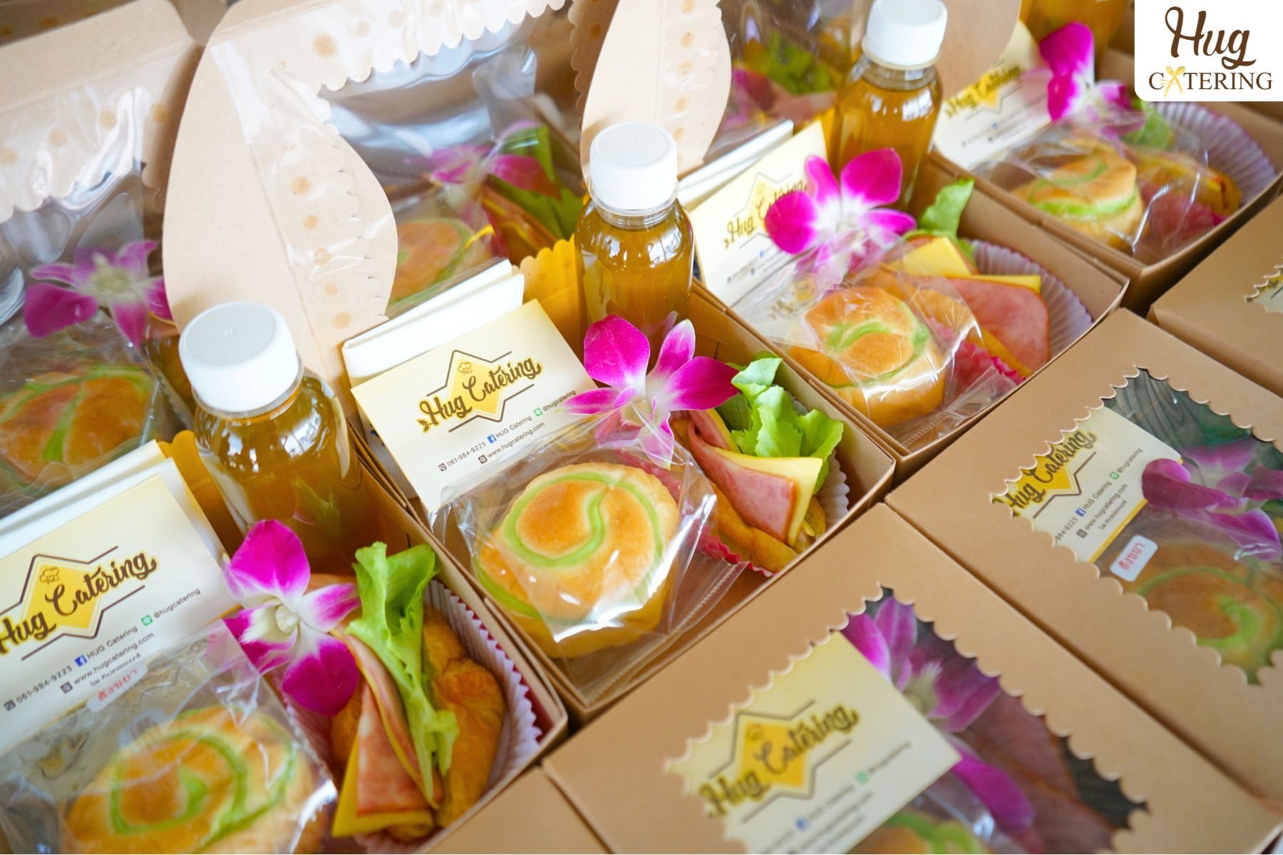 Hug Catering ฮัก เคเทอริ่ง รับจัดเลี้ยงนอกสถานที่ อาหารว่าง (Snack Box ...