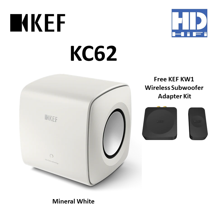 KEF KC62 Compact powered subwoofer - hd-hifi