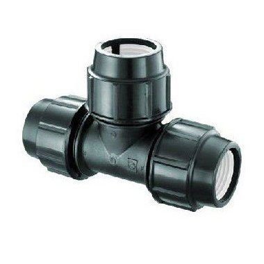 สามทาง Equal Tee อุปกรณ์สวมอัด สามทางHDPE - waterprostore