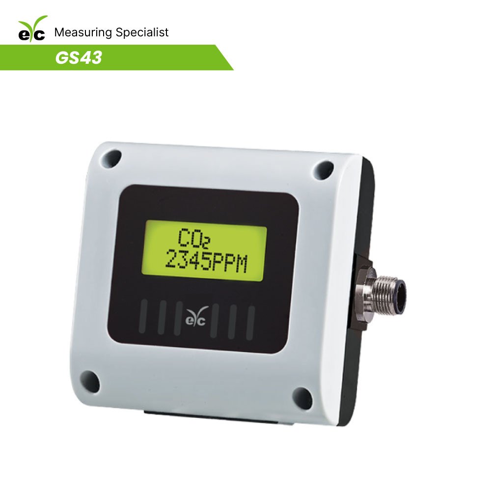CO2 Sensor GS43-1135-2MD (5000PPM, 4-20mA, RS485 , Indoor) - eso