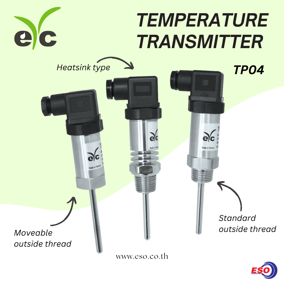 TP04 Temperature Sensor Transmitter / เซนเซอร์วัดอุณหภูมิ - eso