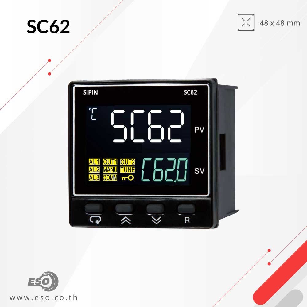 SC62 Temperature Controller/เครื่องควบคุมอุณหภูมิ SC Series - eso