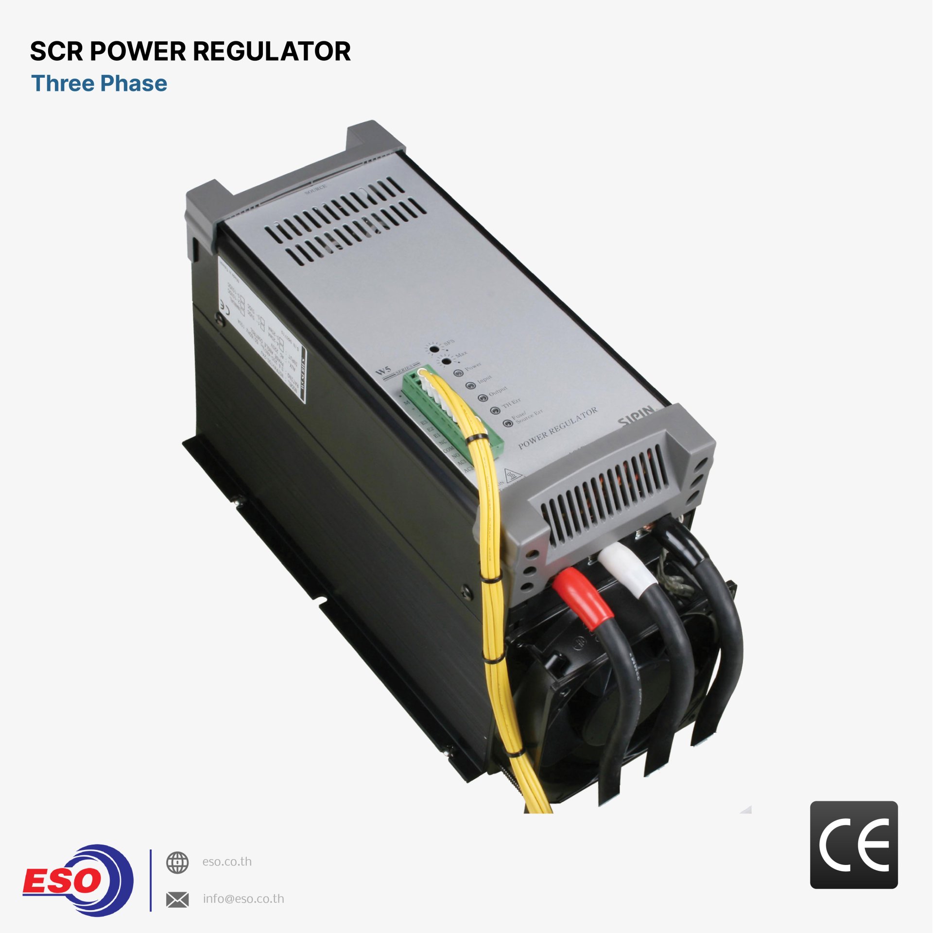 3 Phase SCR Power Regulator, W5 Series , SIPIN - eso