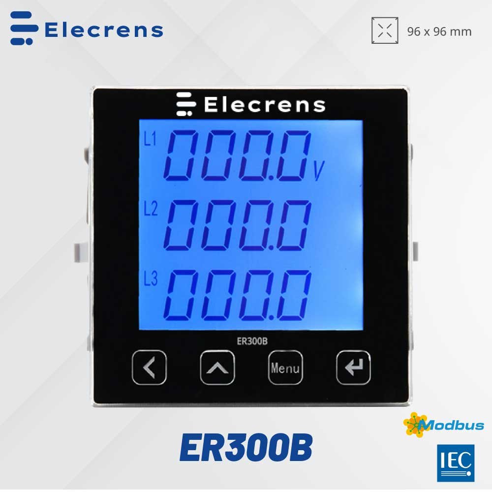 ER300B Power meter / มิเตอร์วัดพลังงานไฟฟ้า - eso