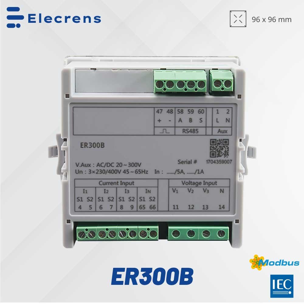ER300B Power meter / มิเตอร์วัดพลังงานไฟฟ้า - eso