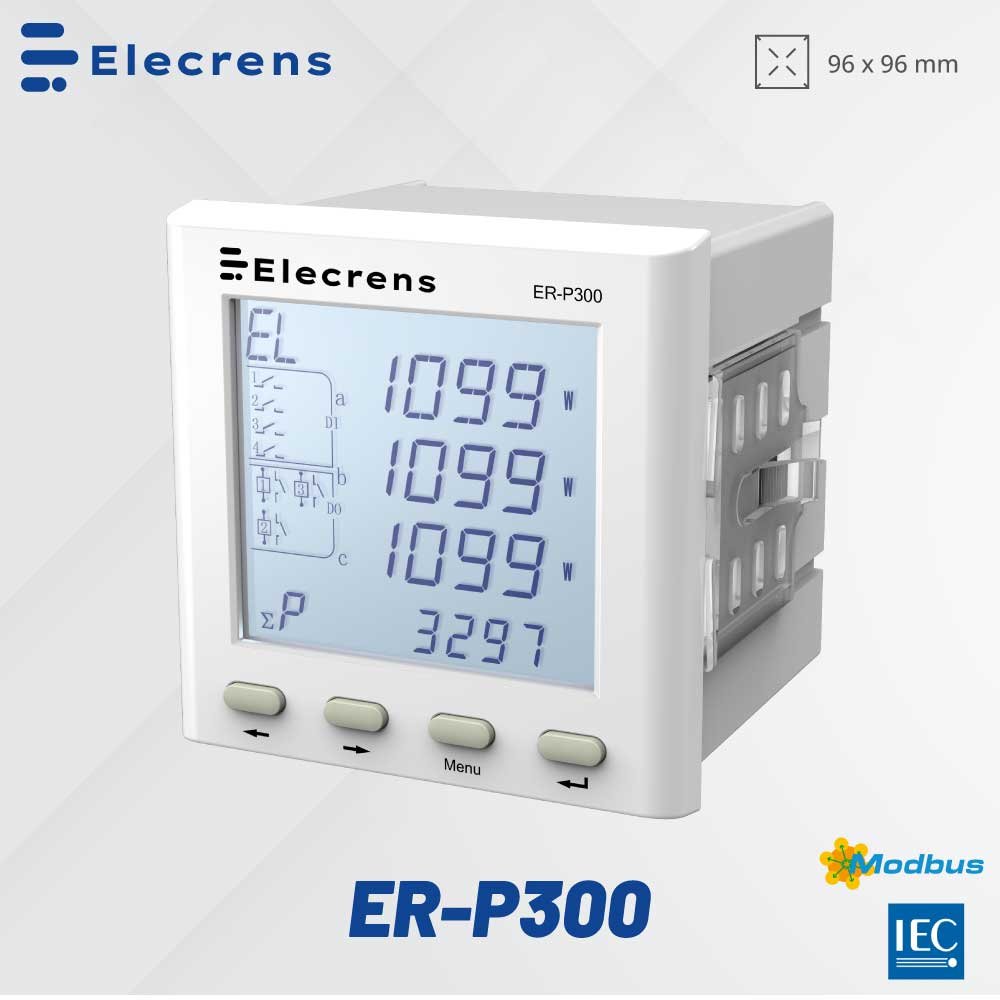 ER-P300 Power meter / มิเตอร์วัดพลังงานไฟฟ้า - eso