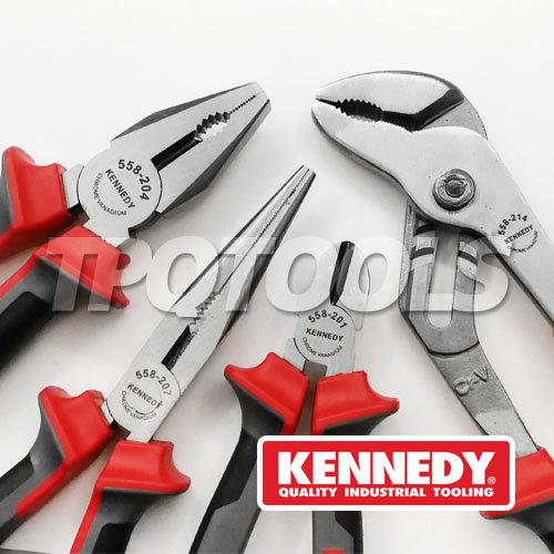 KEN-558-2110K ชุดคีมช่าง 4 ตัวชุด KENNEDY - tpqtools