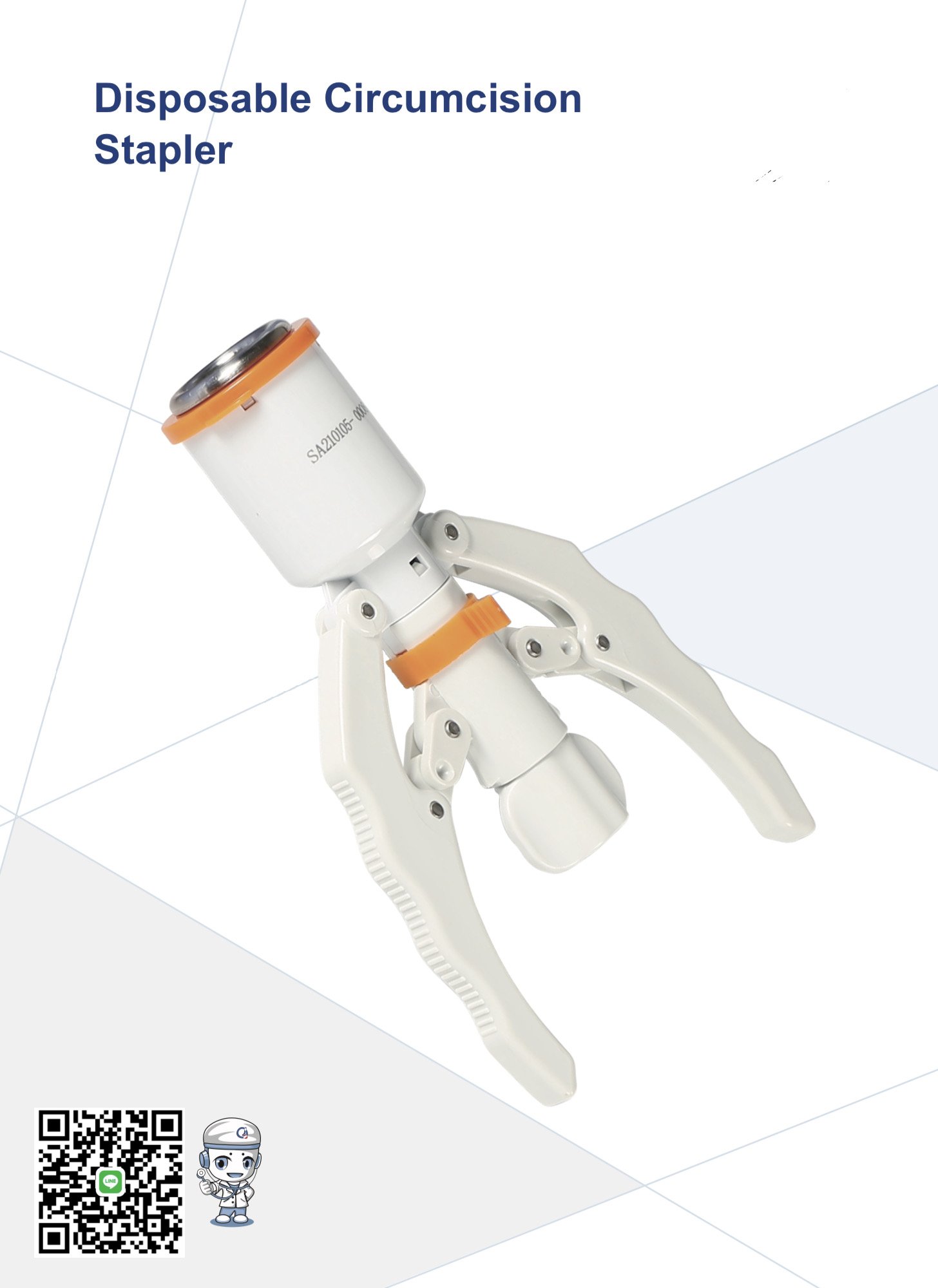 จำหน่ายอุปกรณ์ขลิบไร้เลือด Disposable Circumcision Stapler