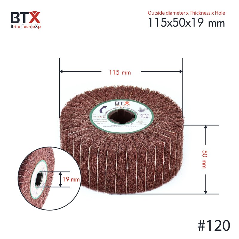 Combi Flap Wheel ( #120) - btx-tech