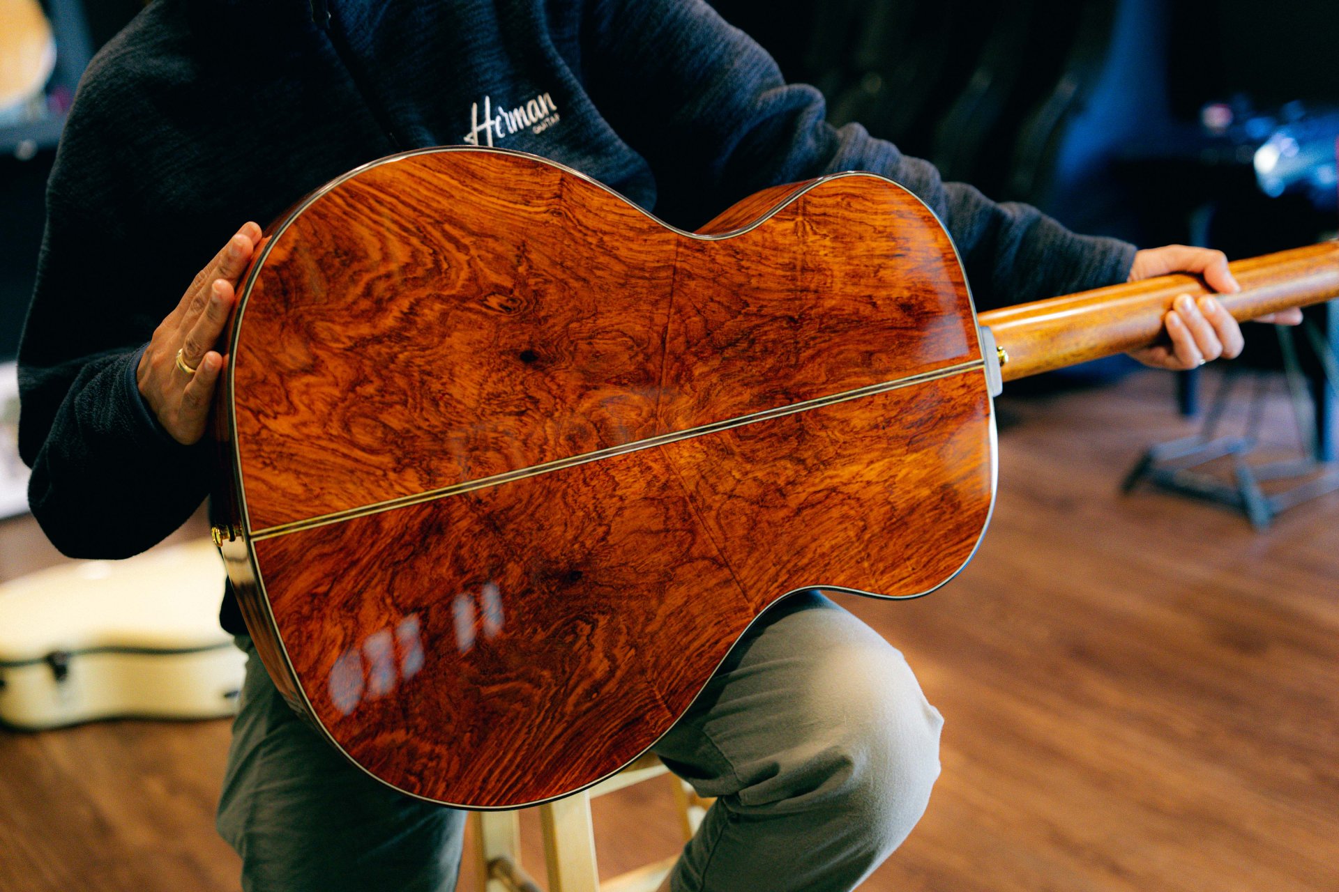 กีตาร์ Herman Cocobolo Rosewood - hermanguitar