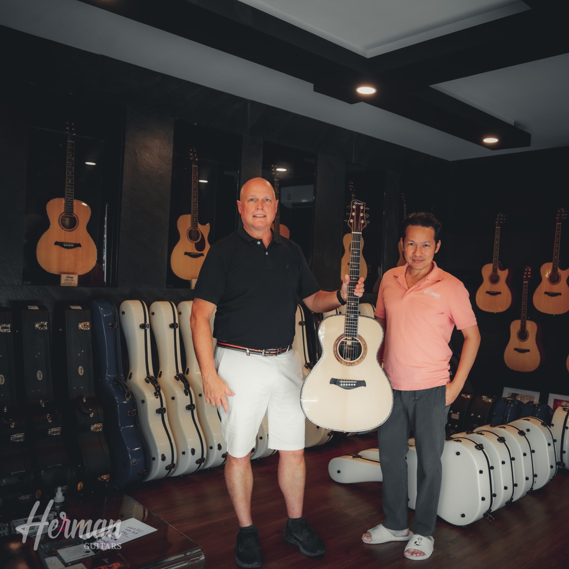 Herman HM9 Woodenship AAAA Solid Sitka Spruce, Solid East Indian ...