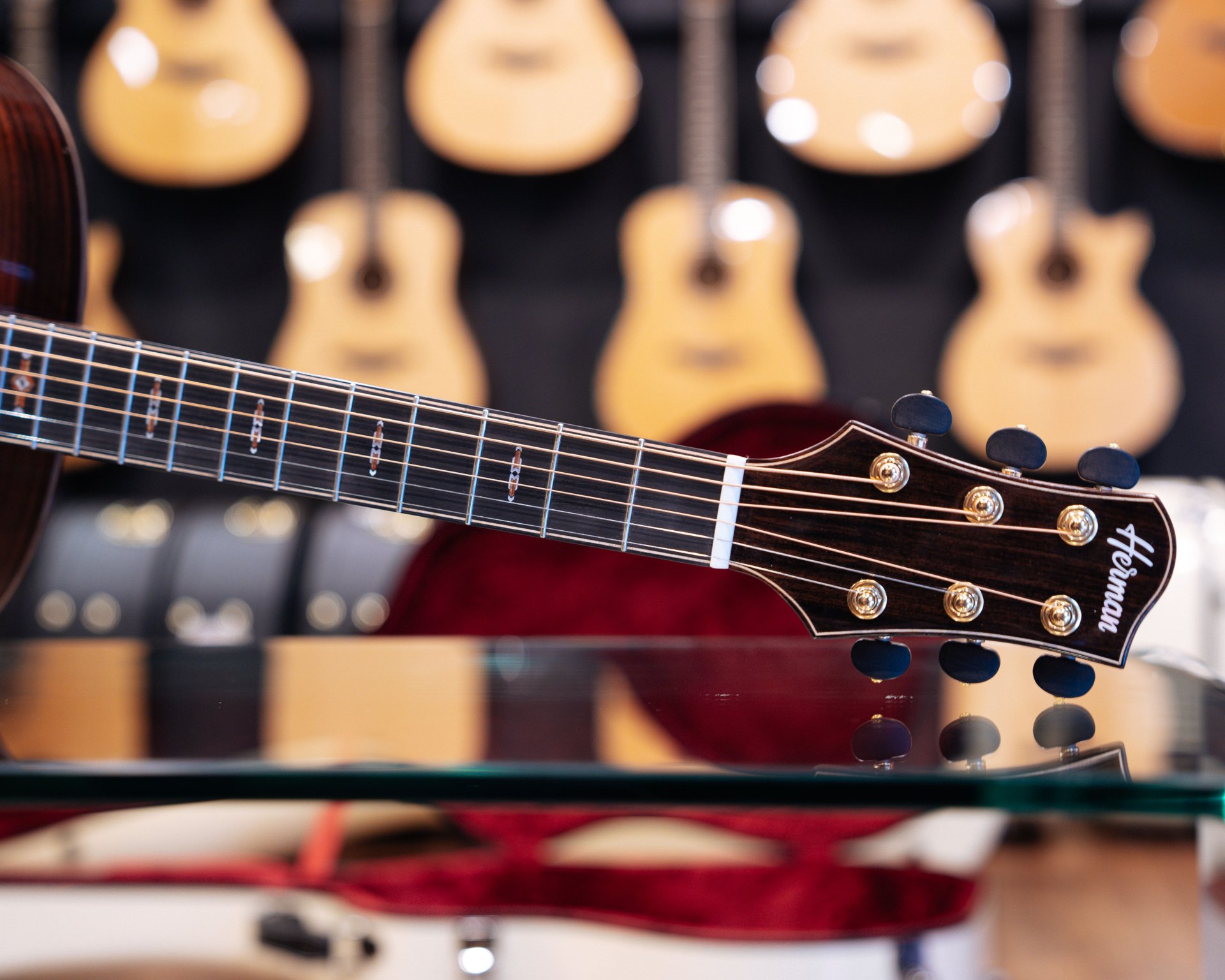 Herman HM9 Woodenship AAAA Solid Sitka Spruce, Solid East Indian ...