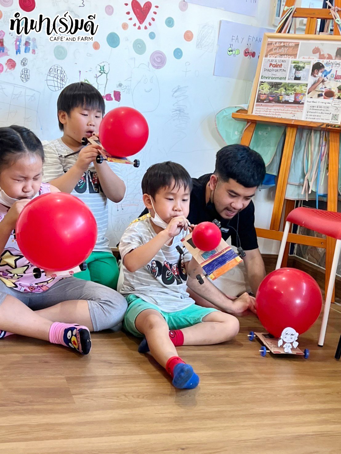 Fun Run Learn : English (Week5) - tamfarmdee