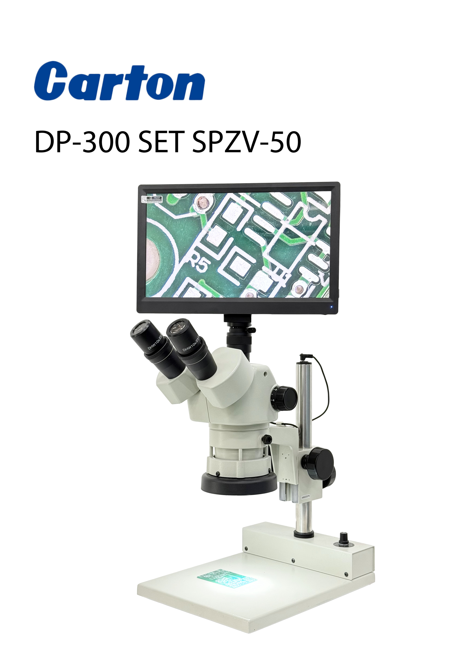 DP-300 SET SPZV-50 - cartonmicroscope