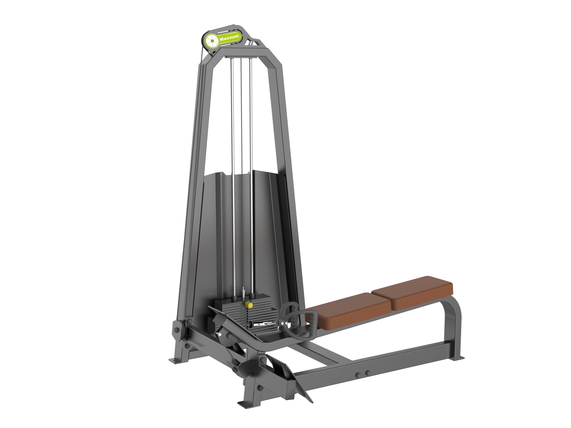 เครื่องฝึกกล่ามเนื้อ หน้าแขนและช่วงอก Long Pull - incthai