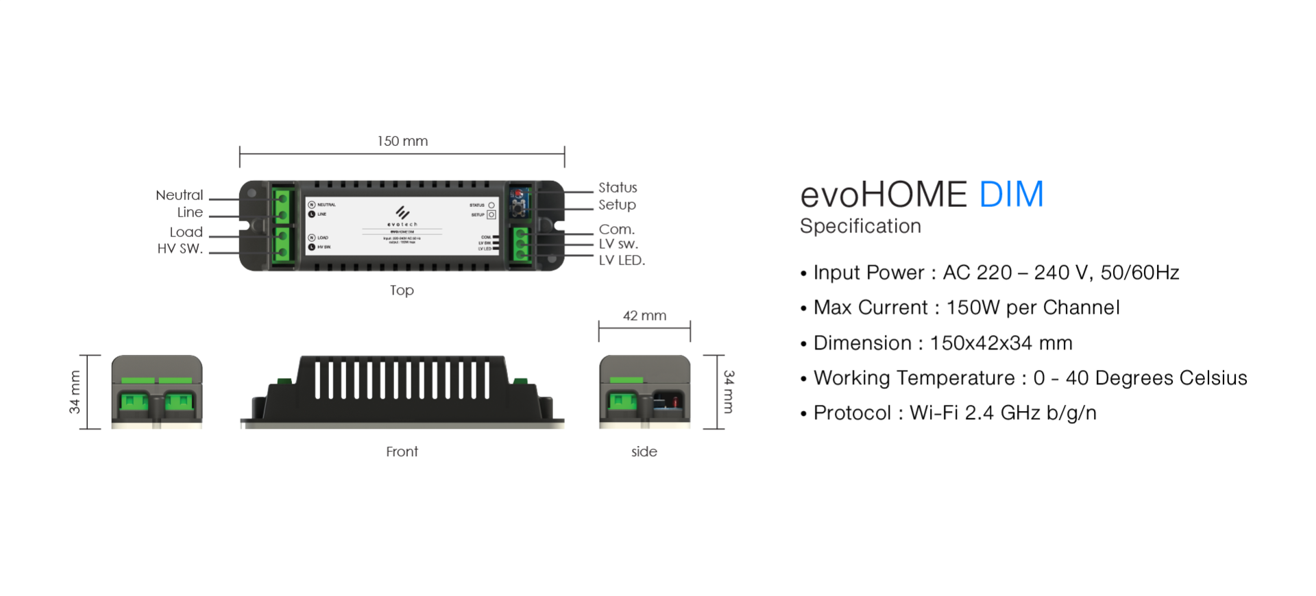 evoHOME DIMMER