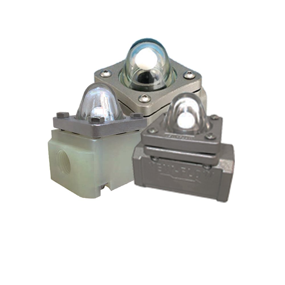 Spinner / Ball Sight Flow Indicators - nstechnologysystem