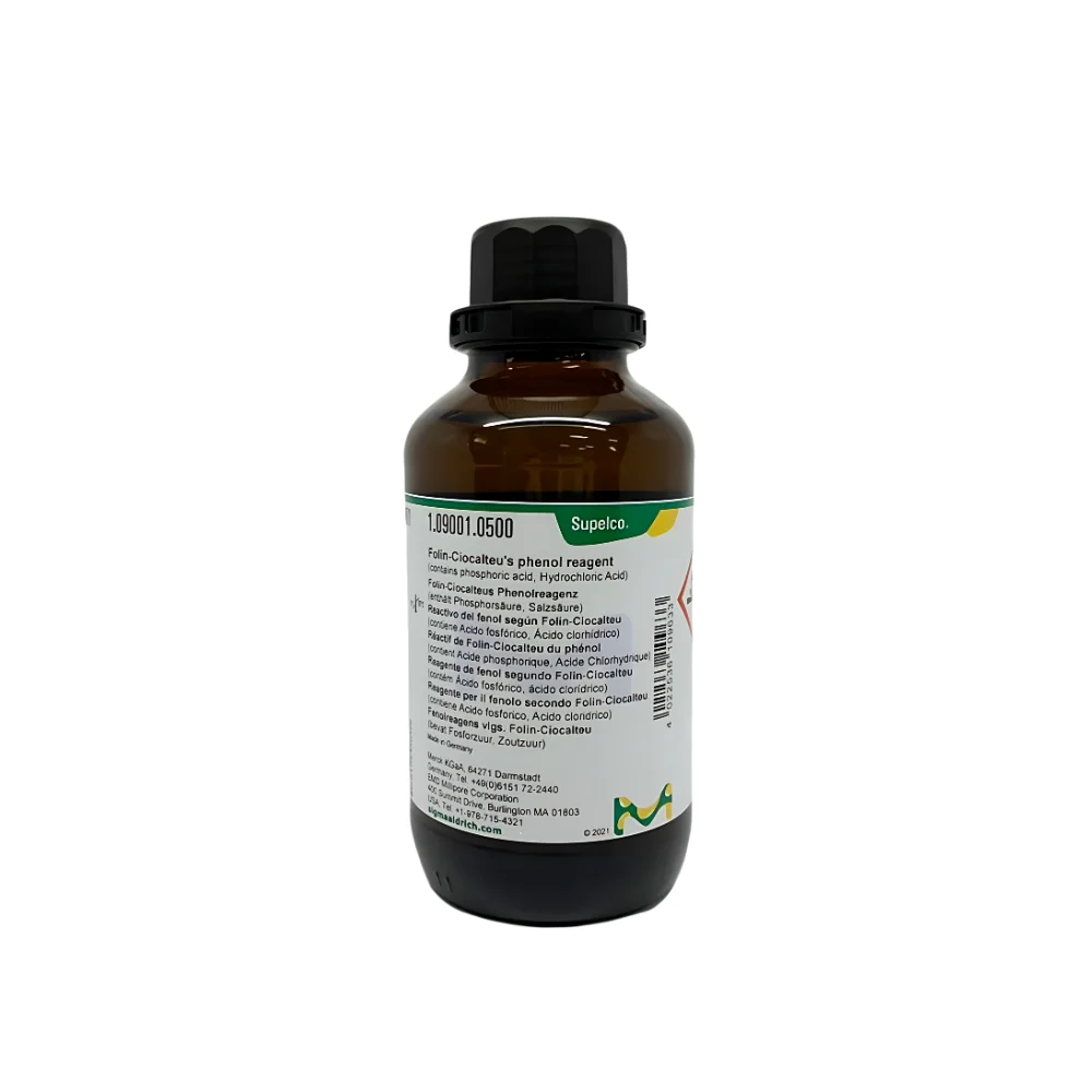 Folin-Ciocalteu's phenol reagent #109001, Merck
