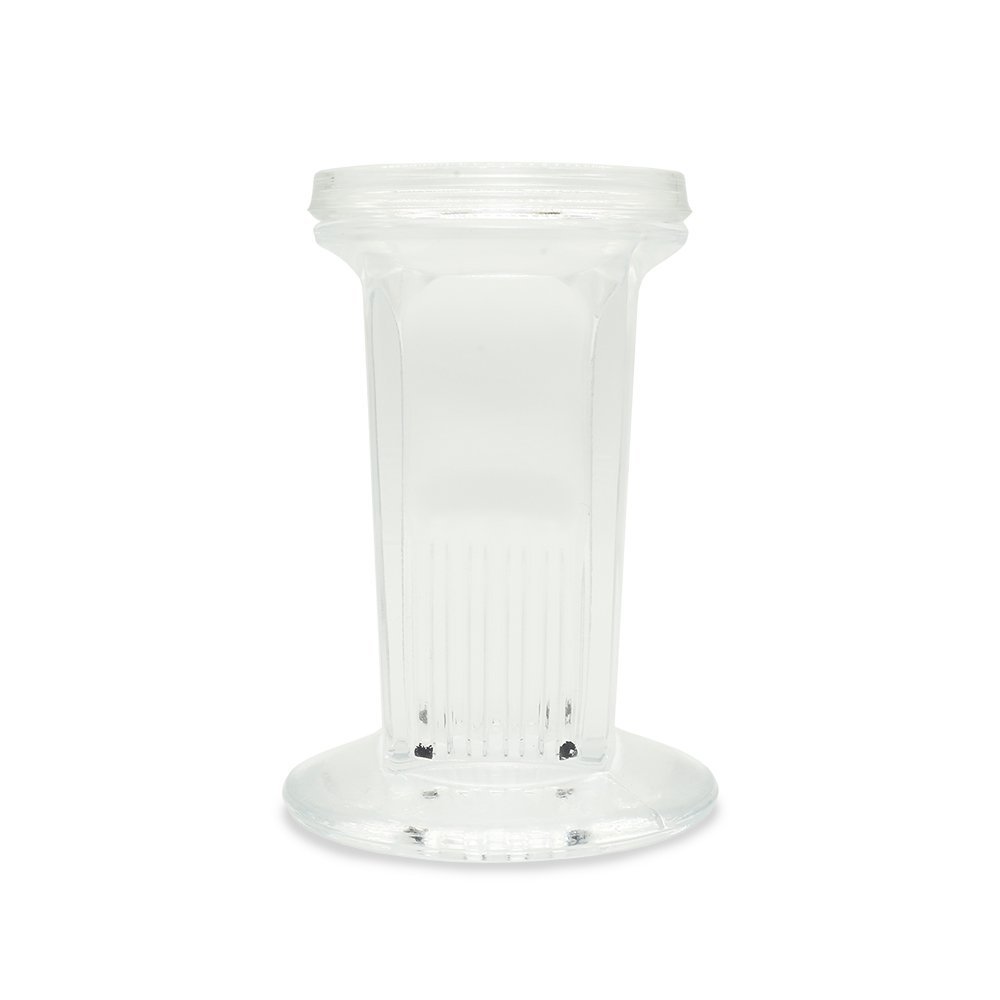 Staining jar (Coplin) ฐาน+ฝาแก้วกลม 10'S