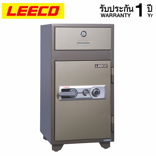 ตู้เซฟแบบลิ้นชักช่องหยอด LEECO รุ่น PD-50 กันไฟ 2 ชั่วโมง - leecosafes