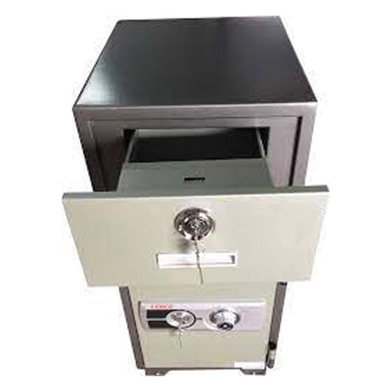 ตู้เซฟแบบลิ้นชักช่องหยอด LEECO รุ่น PD-20 กันไฟ 2 ชั่วโมง - leecosafes