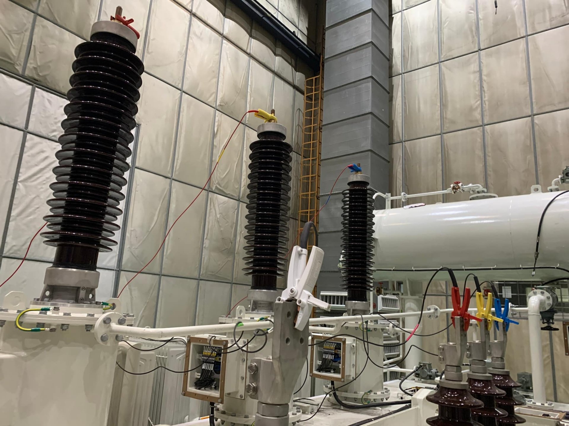 TRAX Transformer test system ที่ บจ.ถิรไทย - megger