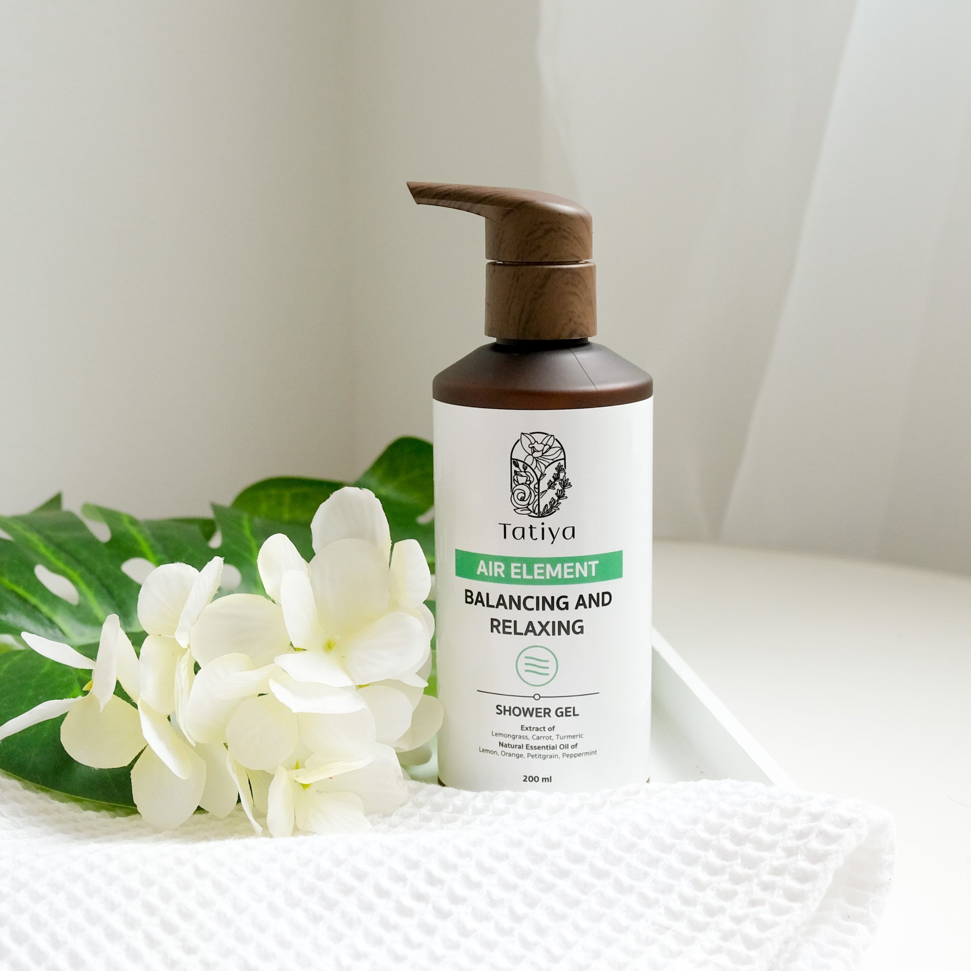 Air Element Balancing and Relaxing Shower Gel - tatiyathailand