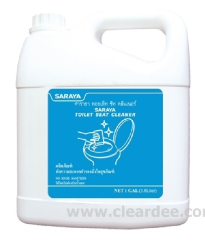 น้ำยาเช็ดโถสุขภัณฑ์ SARAYA TOILET SEAT CLEANER - phuketgreenbusiness