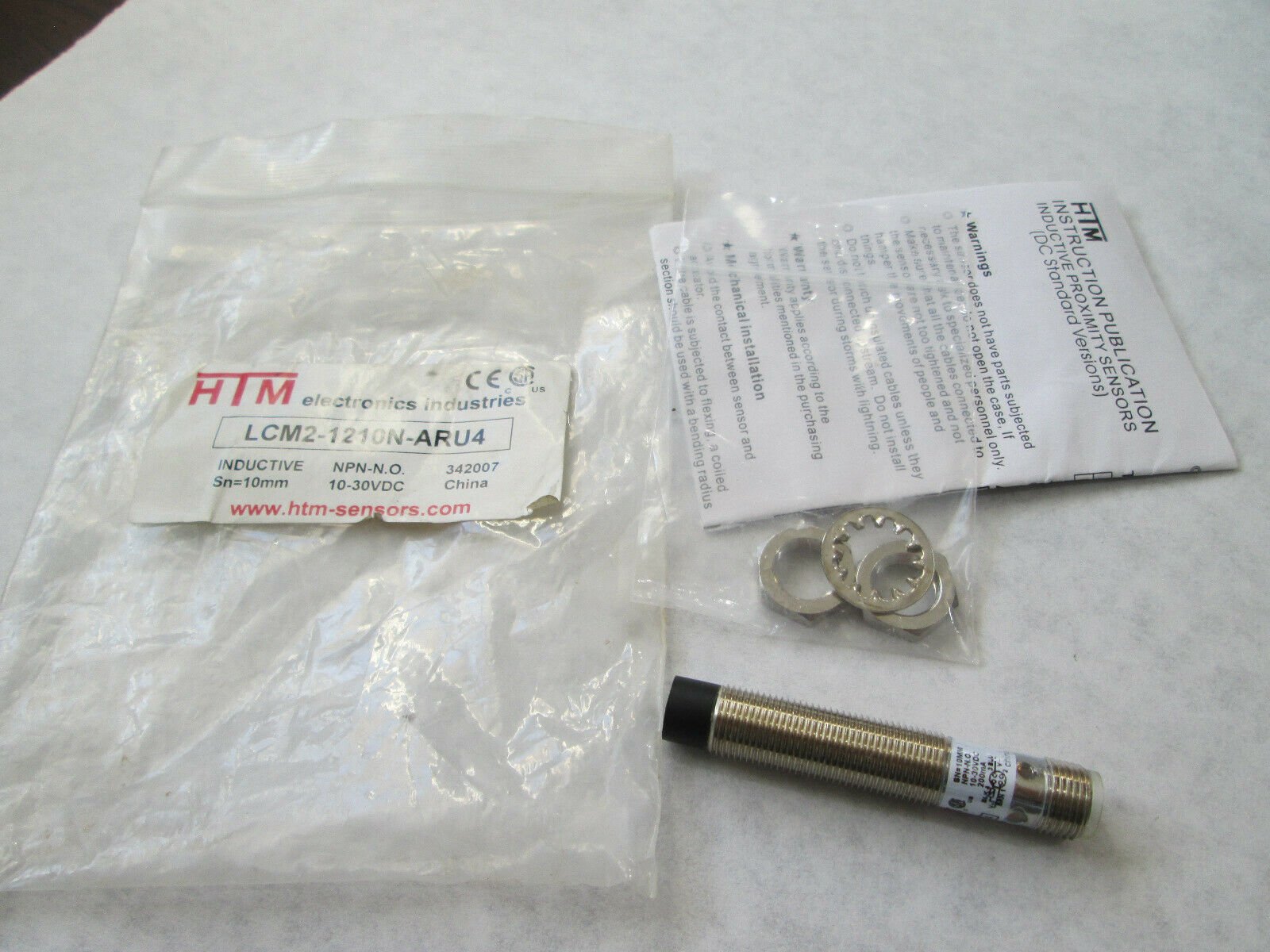 HTM Inductive Proximity Sensor - flowautomech