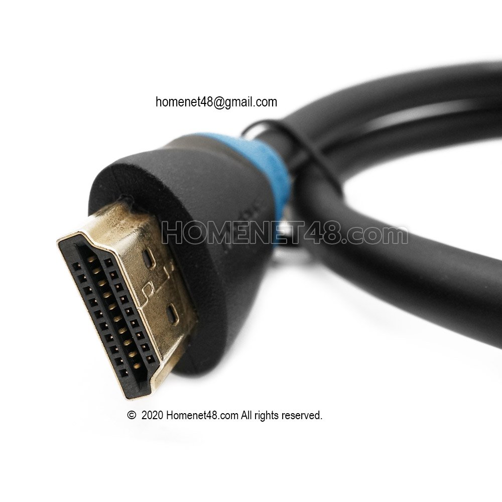HDMI 2.0 Cable 4K@60Hz (3D UHD) 18Gbps Deluxe (M-M) - homenet48