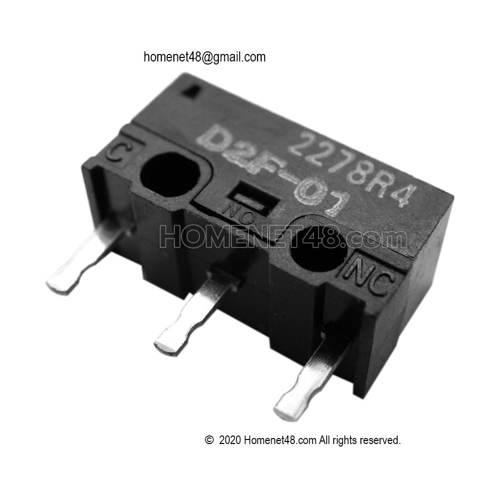 อะไหล่ซ่อมเมาส์ คลิกไม่ได้ Micro Switch Mouse (OMRON JAPAN) - homenet48