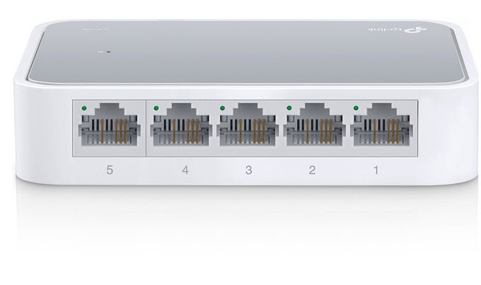TP-Link 5 Ports Switching Hub 10/100 (TL-SF1005D) - homenet48