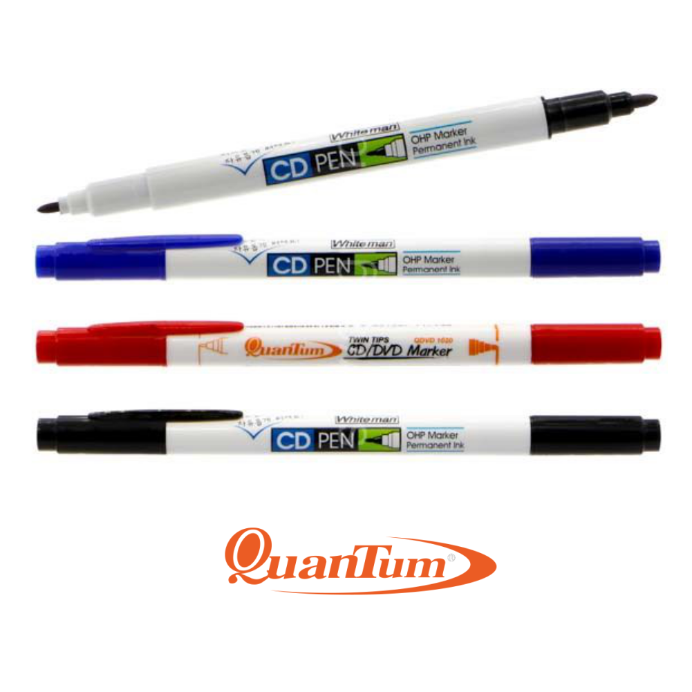 ปากกา Permanent Quantum Twin Tip - wattanaphan