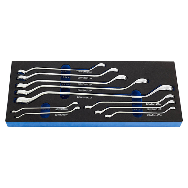 Blue-Point รุ่น BPS2B ชุดประแจแหวน 45 องศา 45Deg Offset Wrench Set