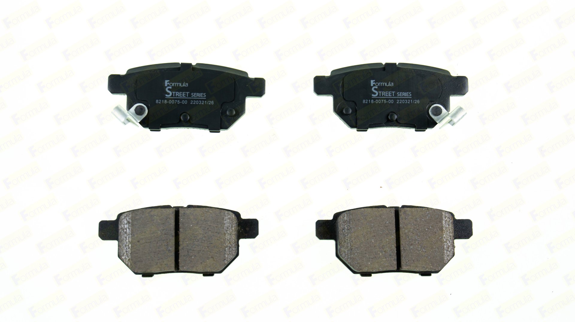 BRAKE PAD (R) FOR TOYOTA ALTIS'08-'14/PRIUS/SIENTA'16 - formula