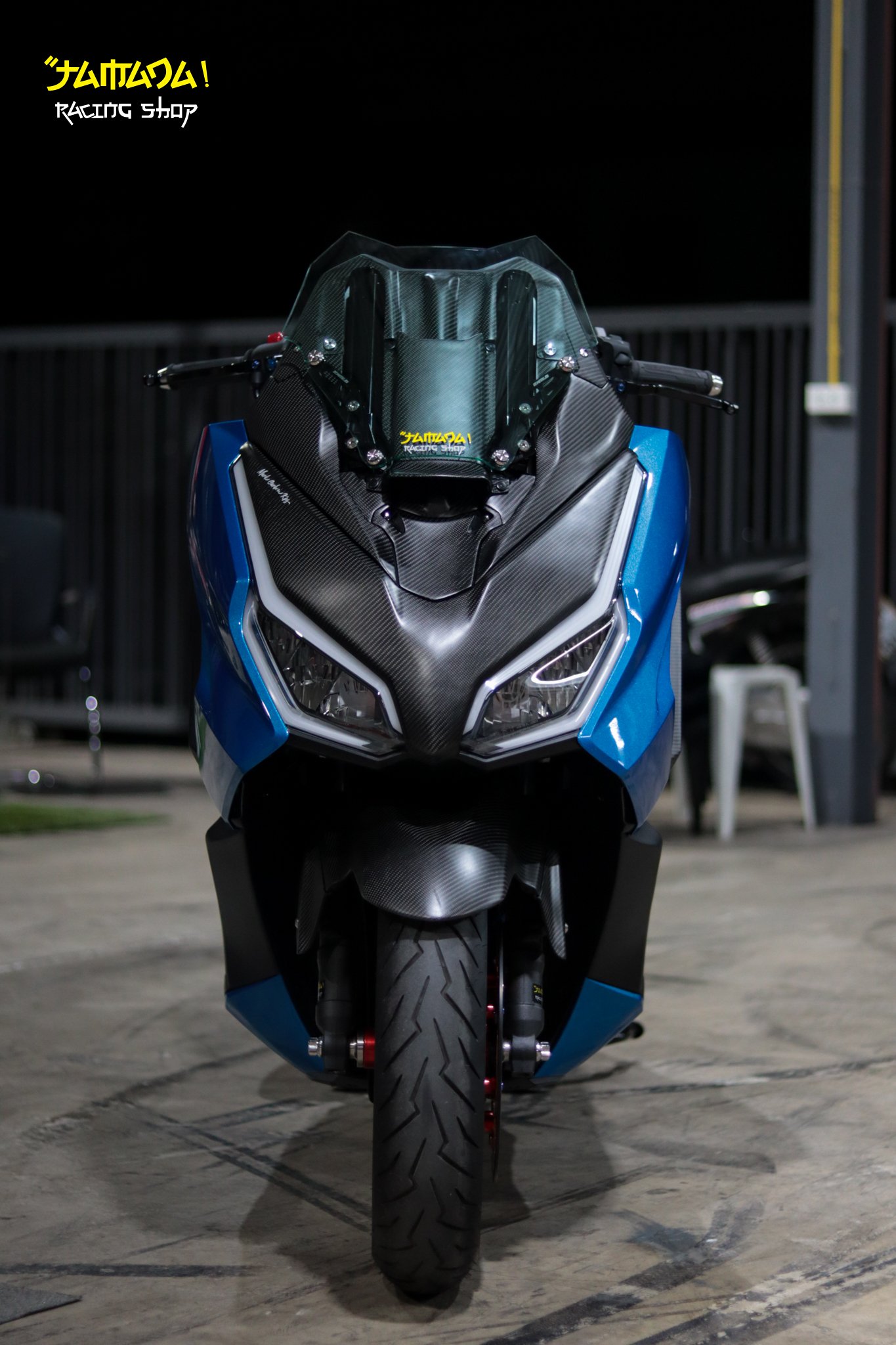 NEW FORZA350 2023 แต่งคาร์บอน จัดทรงซิ่ง ระบบเบรก ฯลฯ - tamadaracing