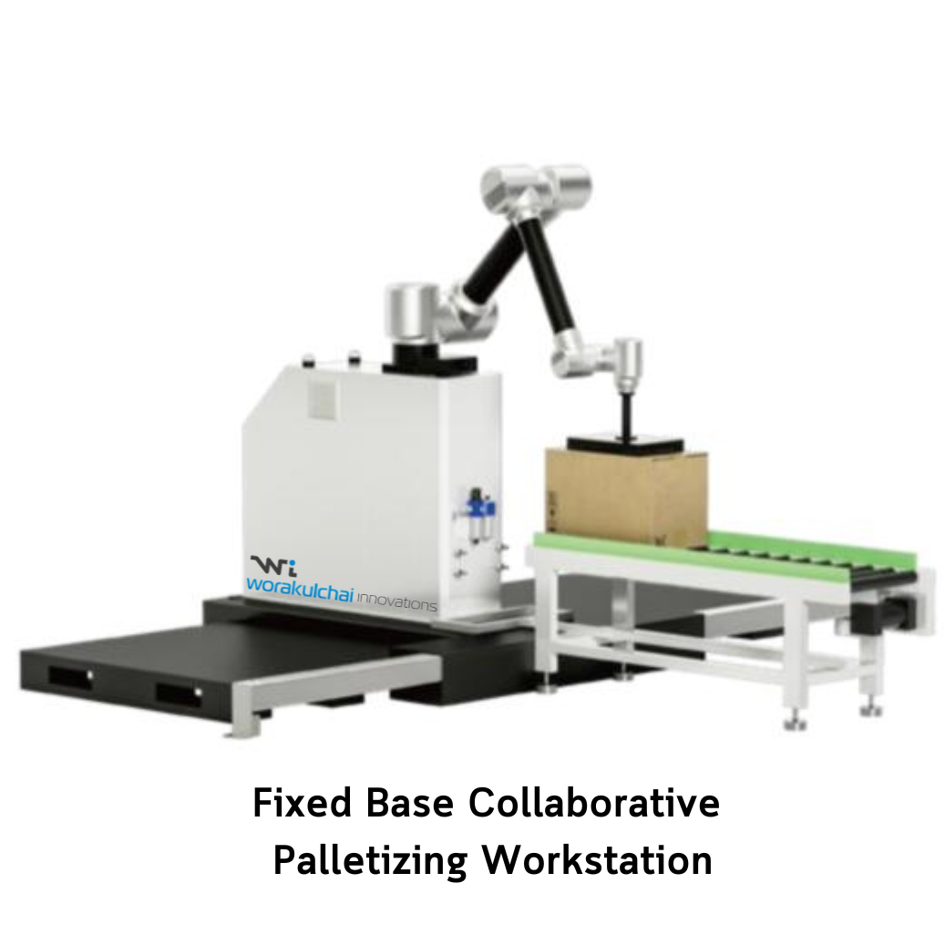 Collaborative Robots Workstation is a small goods handling. - wi