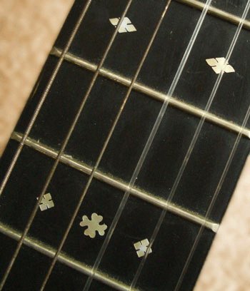 Vintage Snowflakes Inlay Sticker for Guitar - acousticvilla