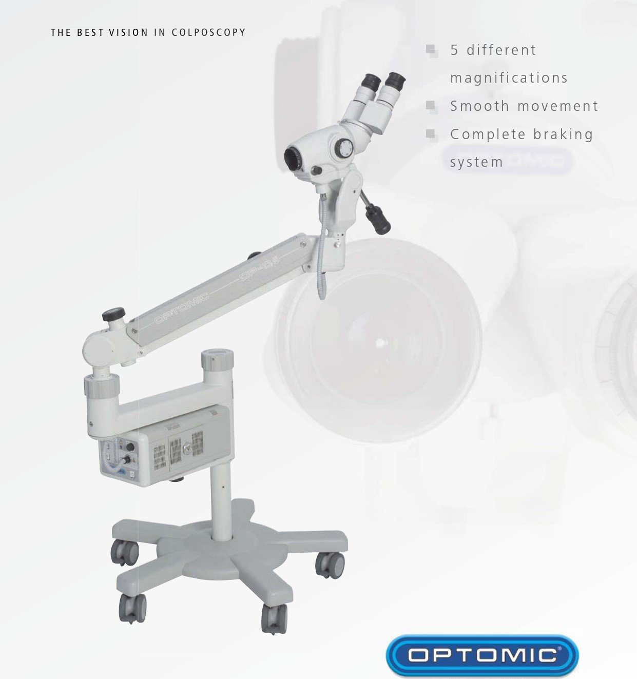 OP-C5 Colposcope By: OPTOMIC - jetmedicalthailand