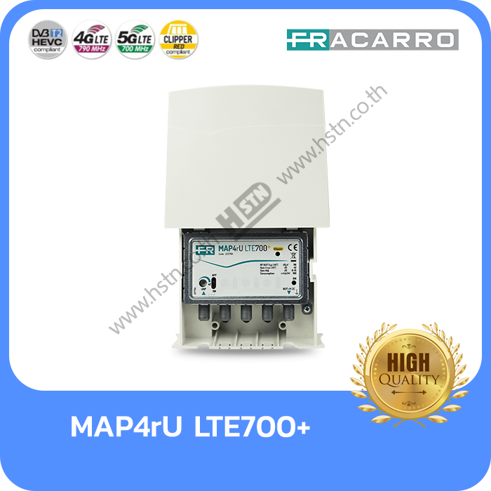 MAP4RU LTE700+ Mast Amplifier 42dB Digital TV Booster with 4G/5G/LTE ...