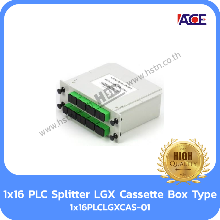 1x16PLCLGXCAS-01 1x16 PLC Splitter LGX Cassette Box Type - hstn