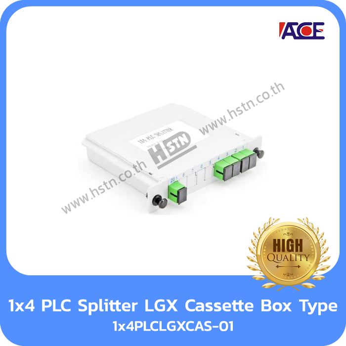 1x4PLCLGXCAS-01 1x4 PLC Splitter LGX Cassette Box Type - hstn