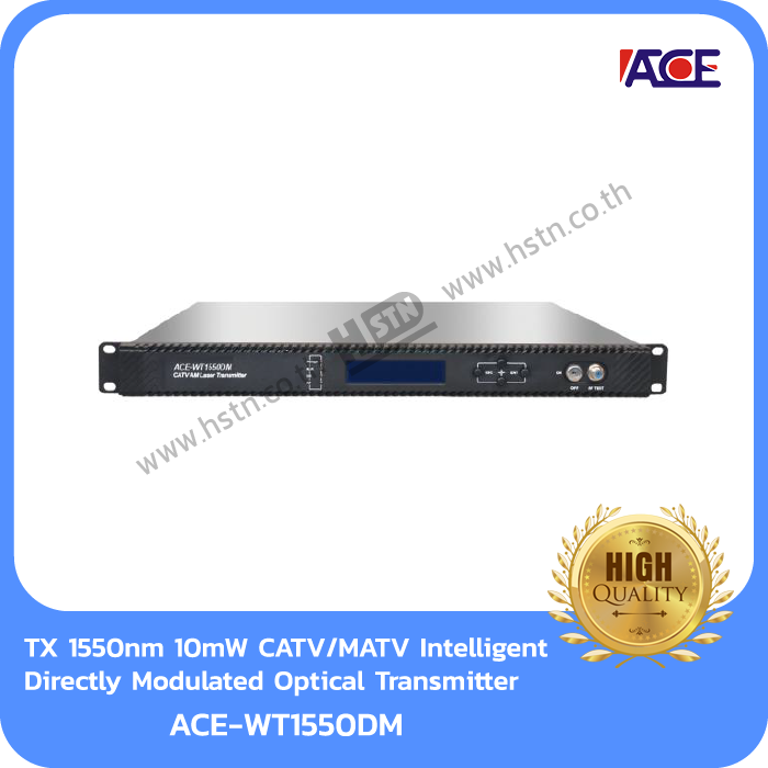 ACE-WT1550DM ACE TX 1550nm 1x10mW Intelligent Directly Modulated Optical Transmitter - hstn