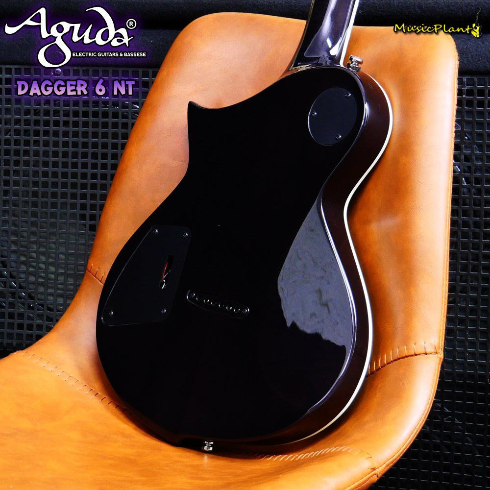 Aguda Electric Guitar กีตาร์ไฟฟ้า Metal รุ่น DAGGER 6NT Yellow Fade ...