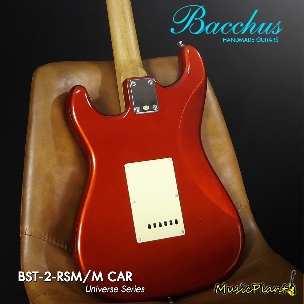 Bacchus กีตาร์ไฟฟ้า รุ่น BST-2-RSM/M CAR CANDY APPLE RED - musicplant