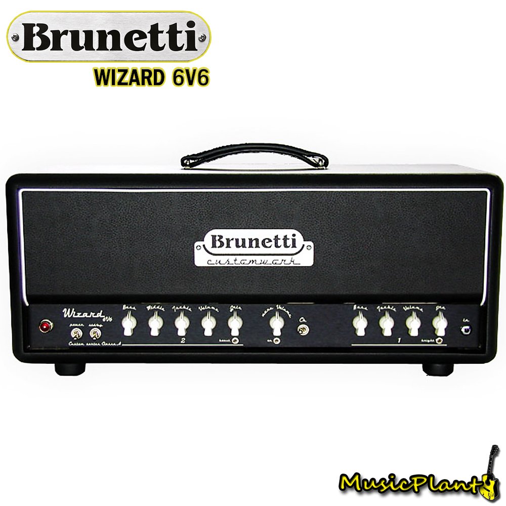 Brunetti รุ่น Wizard 6V6 Guitar Amp. Head - musicplant