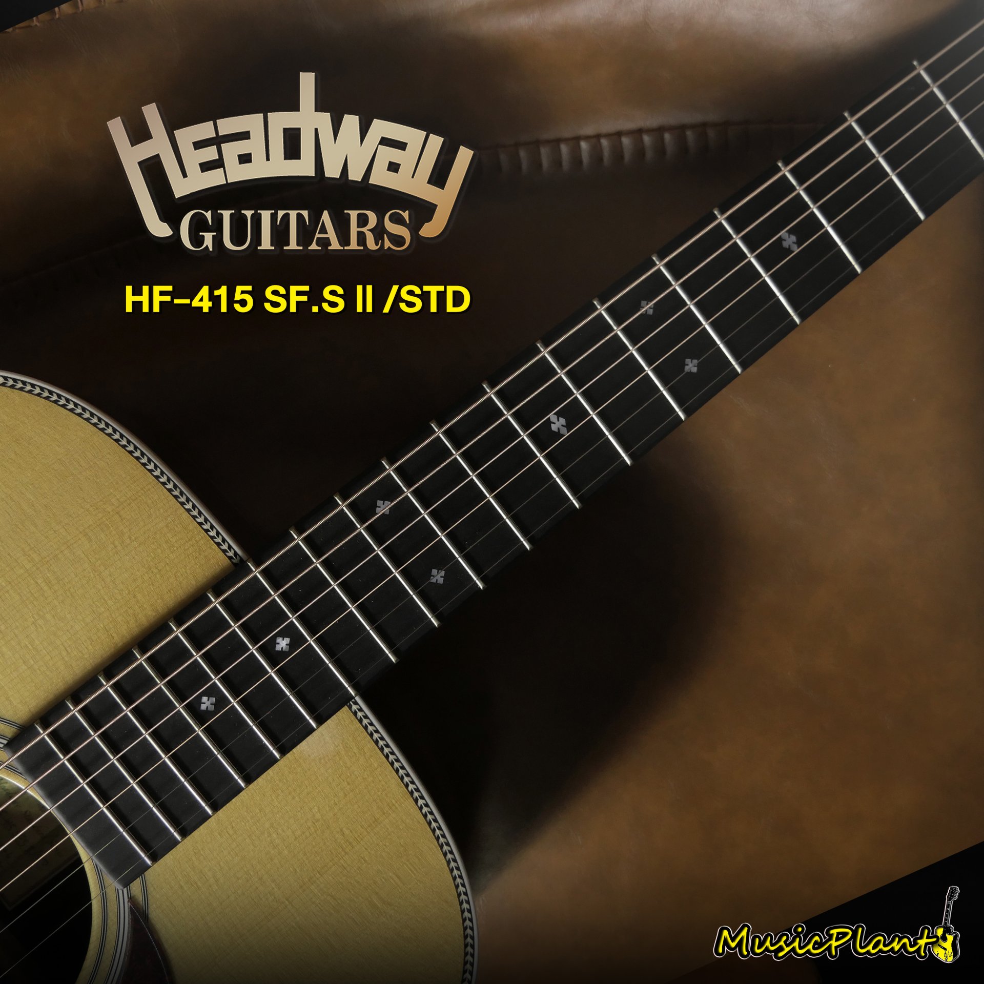 Headway กีตาร์โปร่ง รุ่น HF-415 SF.S Ⅱ /STD - musicplant