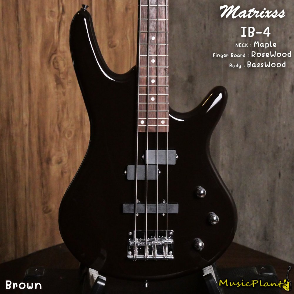 Matrixss: IB-4 Electric ฺBass 4 Strings - musicplant